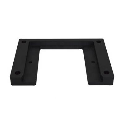 China Custom Metal Fabrication Tube Welded Pedestal Post Base Parts Q235 Steel 630T Press for sale