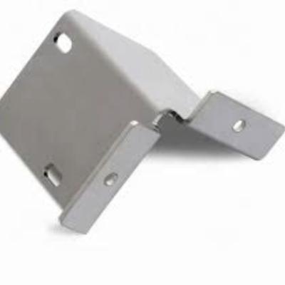 China Custom Stainless Steel Bending Stamping Parts Right Angle Brackets OEM 90 Degree for sale