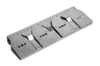 China Custom Stainless Steel U Shape Angle Brackets Bending Stamping Parts ISO9001 2008 for sale