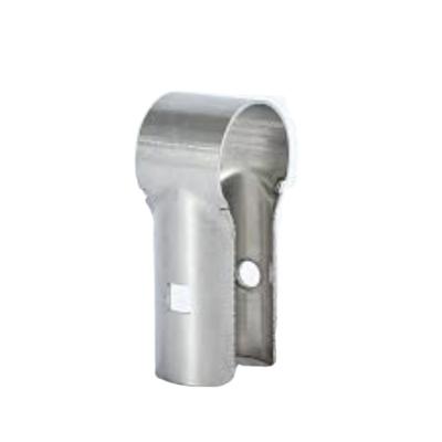 China Custom Stainless Steel Aluminum L Support Wall Mount U Bracket for Washroom 80mm for sale