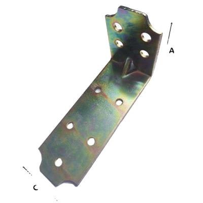 China Customized Steel Joist Hanger for Wooden House Shelf Connector 1-15mm Thickness for sale