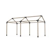 China Customized Triangle Bracket Pergola Kit for Elevated Stand Gazebo 80x80mm Steel for sale