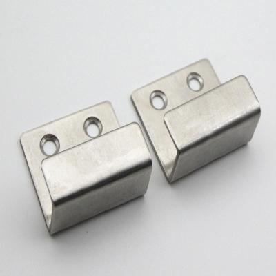 China Customized Steel Aluminum U Bracket Wall Mounting Bracket 1-15mm Thickness Sheet Metal Stamping for sale