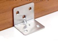 China Custom L Shape Aluminum Bracket Sheet Metal Stamping Bending 1-15mm Thickness for sale