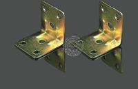 China Custom Sheet Metal Stamping Brackets L U Z Shape Steel Aluminum 1-15mm Thickness ISO9001 for sale