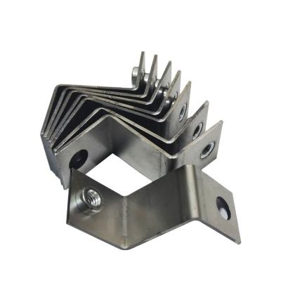 China Custom Carbon Steel Stamping Parts Brackets Mount Metal Bracket 1-15mm Thickness for sale