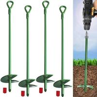 China Custom OEM Earth Augers Anchor Spiral Ground Anchor Stainless Steel for Agricultural Applications for sale