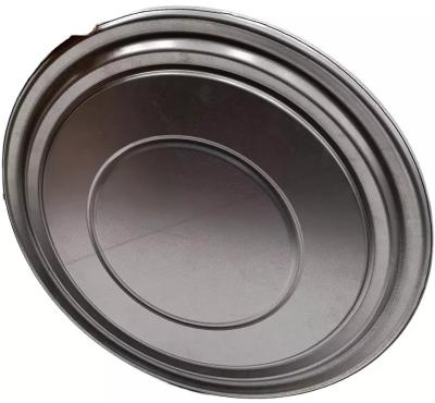China Aluminum Deep Drawn Fabrication Sheet Metal Stamping Dacromet Coated Metal Lids 0.1mm Tolerance for sale