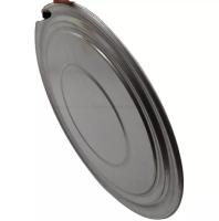 China Aluminum Deep Drawn Fabrication Sheet Metal Stamping Dacromet Coated Metal Lids 0.1mm Tolerance for sale