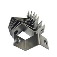 China Custom Stainless Steel Sheet Metal Fabrication Parts Laser Cutting Bracket 1-15mm for sale