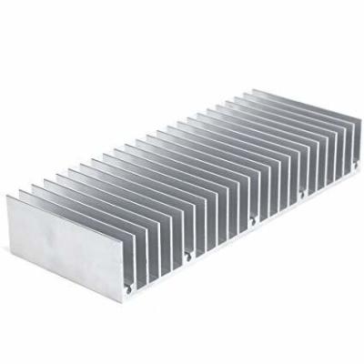 China Custom Aluminum CNC Radiator Metal Parts with ±0.1mm Tolerance for Industrial Use for sale