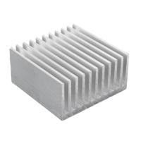 China Custom Aluminum CNC Radiator Metal Parts with ±0.1mm Tolerance for Industrial Use for sale