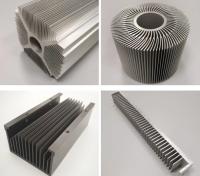 China Custom Aluminum CNC Radiator Metal Parts with ±0.1mm Tolerance for Industrial Use for sale