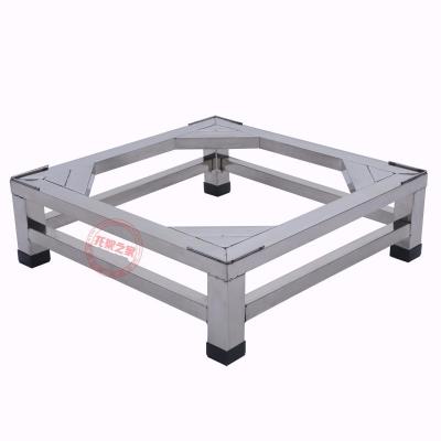 China Customized Stainless Steel Refrigerator Base Bracket 150 kg Capacity Heavy Duty for sale