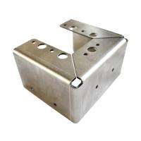 China Custom Sheet Metal Connection Parts with CNC Laser Cutting and Powder Coating for sale