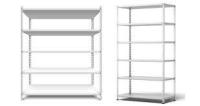 China Custom Aluminum Bolt-less Storeroom Rack for Storage Shelves 80000sqm Factory for sale