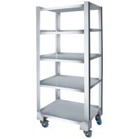 China Aluminum Bolt-less Storeroom Rack Custom Size 80000sqm Factory Storage Shelving for sale