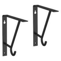 China Custom Stainless Steel Wall Mounted Shelf Bracket 1.5mm Thick 8-20 inch for Machinery Support for sale