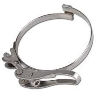 China Customized Galvanized Steel Hose Clamps Lead Time 15-25 Days Affordable for sale