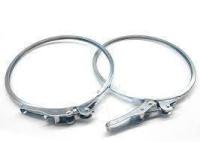 China Customized Galvanized Steel Hose Clamps Lead Time 15-25 Days Affordable for sale