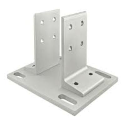 China Custom Steel Stainless Steel Floor Mount Base Plate OEM ODM Stamping Parts 2mm Thick for sale
