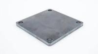 China Custom Stainless Steel Stamping Base Plates OEM ODM Metal Parts 1mm Thickness for sale