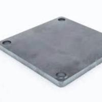 China Custom Stainless Steel Fabrication Straight Base Plates CNC Laser Cutting Stamping Parts for sale