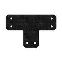 China ISO9001 Certified Black Oxide Coated Steel Wood Connector for Custom Sheet Metal Fabrication for sale