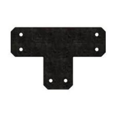 China ISO9001 Certified Black Oxide Coated Steel Wood Connector for Custom Sheet Metal Fabrication for sale