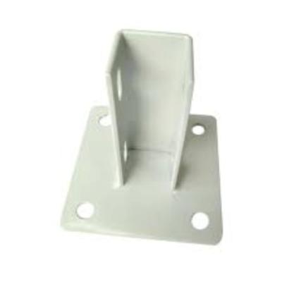 China Custom Steel Stainless Steel Floor Mount Base Plate Stamping Parts for Energy Industry 2mm Thickness for sale