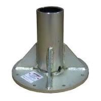 China Custom Steel Stainless Steel Floor Mount Base Plate Stamping Parts for Energy Industry 2mm Thickness for sale