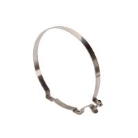 China Custom Stainless Steel Hose Clamps with Customized Color and Standard Sizes for sale