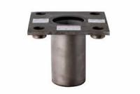 China Custom Steel Stainless Steel Floor Mount Base Plate Stamping Parts 630T Press Line for sale