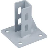 China Custom Stainless Steel Floor Mount Base Plate Laser Cutting CNC Stamping Parts 630T for sale