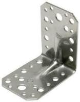 China Galvanized Steel Wooden Connector Custom Stamping Parts 0.1mm Tolerance OEM for sale