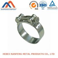 China Custom Stainless Steel Hose Clamps for Manufacturing 15-25 Day Lead Time for sale