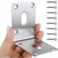 China Custom Sheet Metal Fabrication Steel Wooden Connector 0.1mm Tolerance OEM for sale