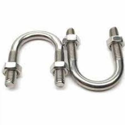 China Custom U Shaped Bolts Stainless Steel Carbon Steel Bending M6 M8 M10 for sale
