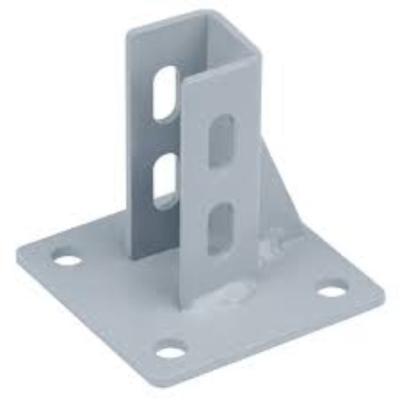China Custom Aluminum Stainless Steel Floor Mount Base Plate CNC Stamping Parts 630T for sale