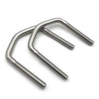 China Custom U Shaped Bolts Stainless Steel Carbon Steel ISO9001 2008 Certified M6 M8 M10 for sale