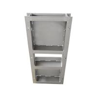 China Custom Metal Stamping Bending Parts Heavy Duty Shelving Bracket 0.1-8mm Thickness for sale