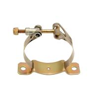 China Customized Aluminum Stainless Steel Hose Clamps CNC Parts 8 Production Lines for sale