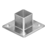 China CNC Machining Center Metal Stamping Custom Copper Floor Mount Base Plate 630T for sale