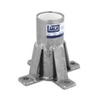 China Customized Iron Floor Mount Base Plate Q235 Steel Stamping Part for Energy Efficiency for sale