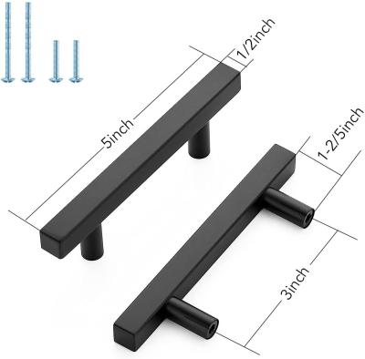 China Custom Stainless Steel Cabinet Handles with Oxidation Finish 0.1mm Tolerance OEM for sale