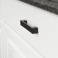 China Custom Stainless Steel Cabinet Handles with Oxidation Finish 0.1mm Tolerance OEM for sale