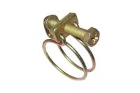 China Precision CNC Machined Steel Stainless Steel Hose Clamps 0.05mm Tolerance Custom for sale