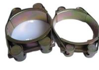 China Custom CNC Machined Steel Stainless Steel Hose Clamps 15-25 Days Lead Time for sale