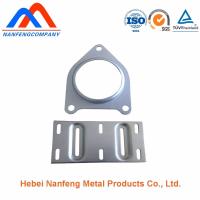 China Custom Galvanized Aluminum Sheet Metal Fabrication for AC Parts 0.1mm Tolerance for sale