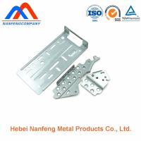 China Custom Galvanized Aluminum Sheet Metal Fabrication for AC Parts 0.1mm Tolerance for sale